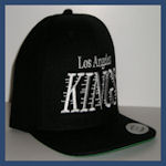 Script Snapbacks - Los Angeles Raiders Script Hat - LA Kings Script Cap